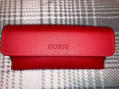 Red Guess Eyeglass case | eBay