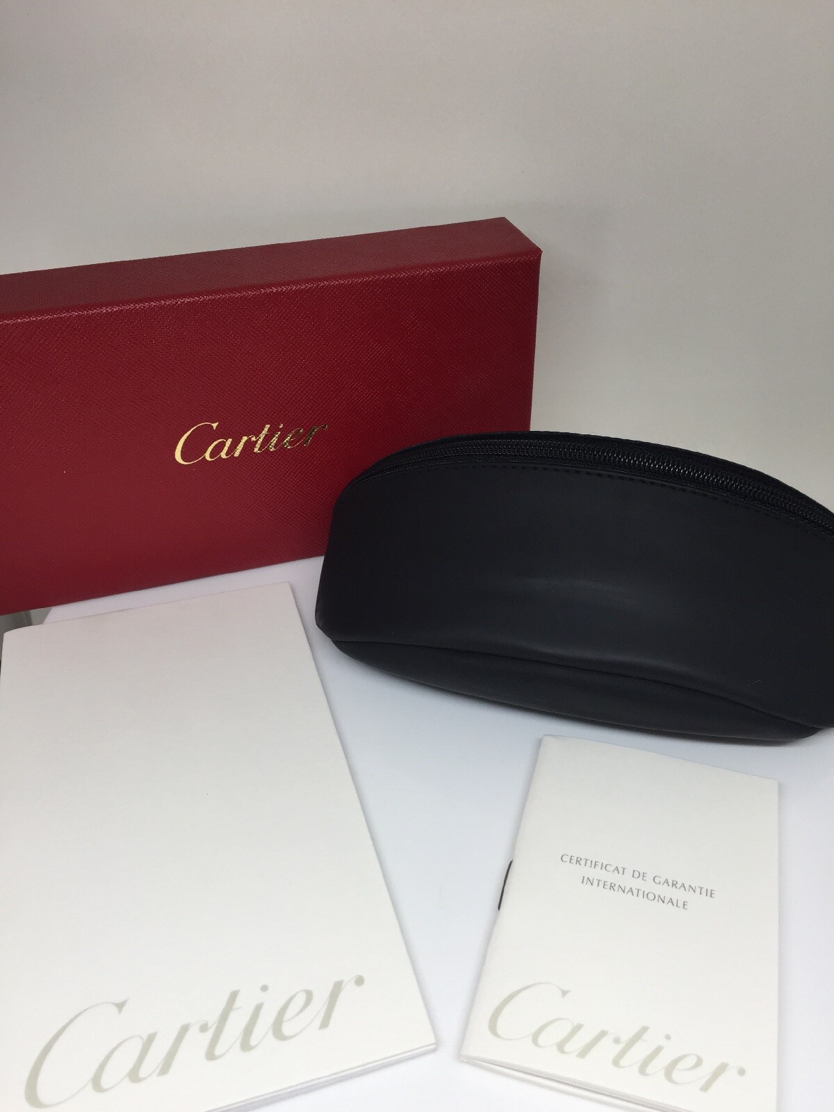 New Vintage Cartier Aspen Must de Cartier Sunglasses C. Shiny Brown ...