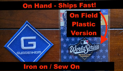 2025 World Series Patch Jersey LA Dodgers On Field Guggenheim G Patch ...