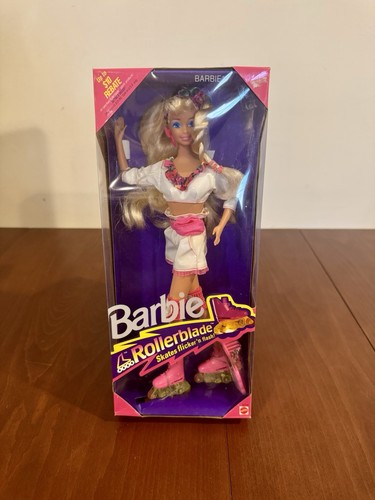 Vtg 1991 Barbie Rollerblade Doll #2214 NRFB Skates Flicker Flash Mattel ...