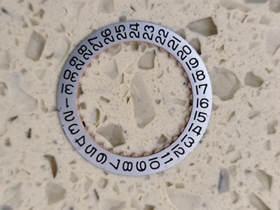 OMEGA ORIGINAL Cal. 562/563/565 /613 Date Disk part 1500 silver disk | eBay