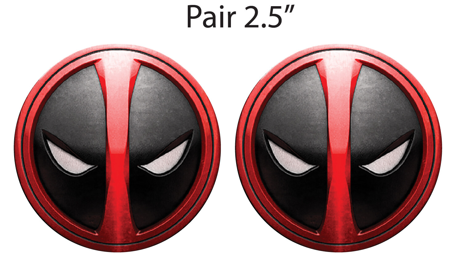 DeadPool Pair Vinyl Decal Sticker Comic Superhero | Oracal ...