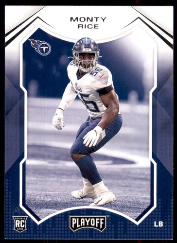 2021 Panini Playoff Monty Rice Rookie Tennessee Titans #280 | eBay