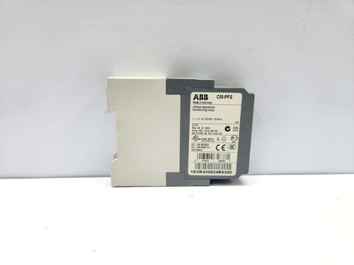 ABB CM-PFS PHASE SEQUENCE MONITORING RELAY 1SVR430824R9300 | eBay