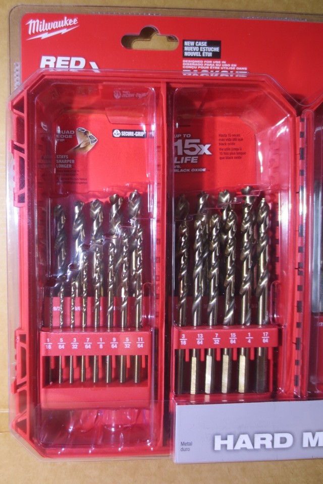 Milwaukee 48-89-2332 Cobalt Red Helix Drill Bit Set (29 Piece) BRAND ...