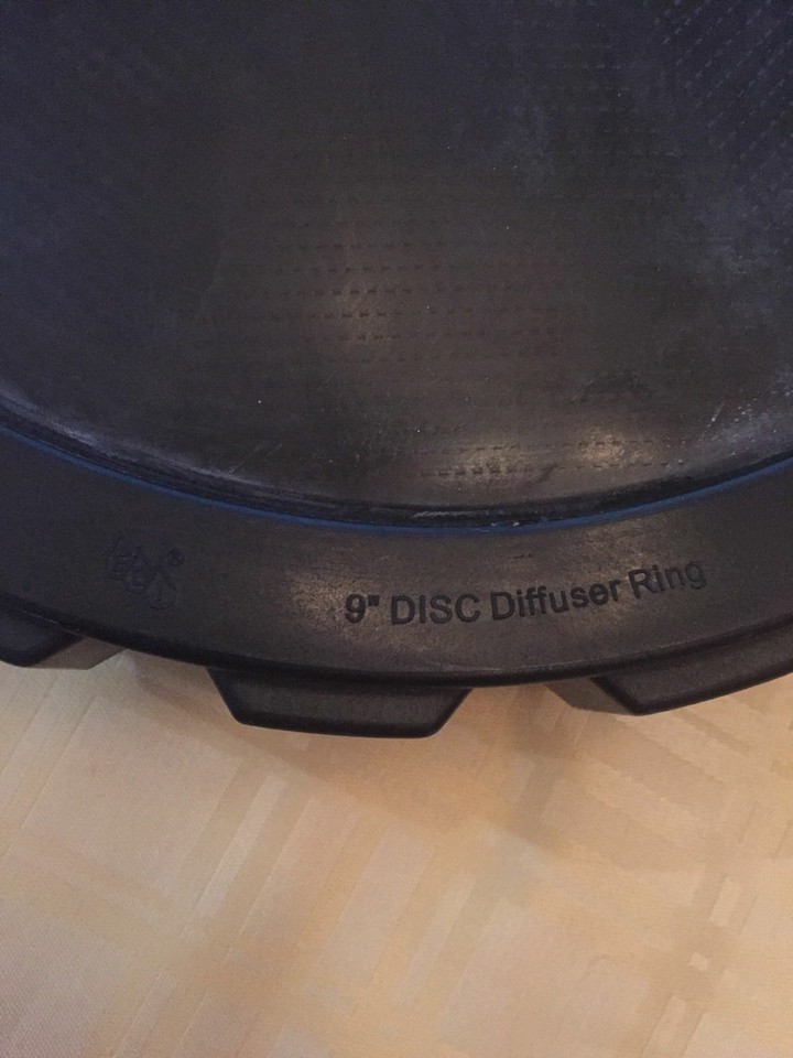 14 Round Membrane Air Disc Diffuser 9" fine bubble FlexAir EDI Bubbles ...