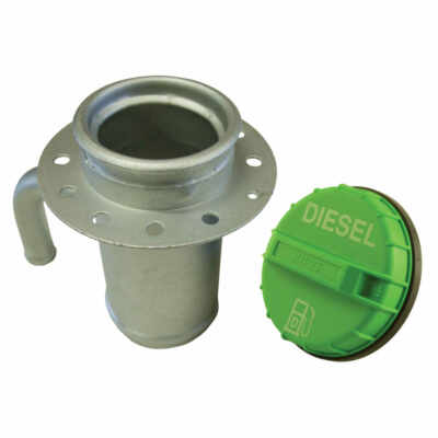 2" x 4" Diesel Fuel Filler Neck with 5/8" Vent & Cap | eBay