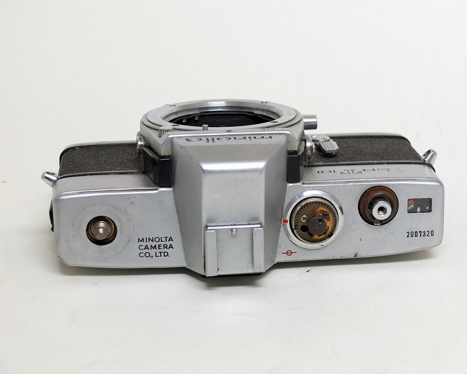 Minolta SRT101 SRT 101 35mm SLR film camera body As Is | eBay