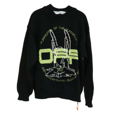 Off-White Main Label Virgil Abloh Men's Black | eBay