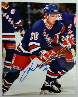 JOE KOCUR Signed NEW YORK RANGERS 8x10 Photo w/COA | eBay