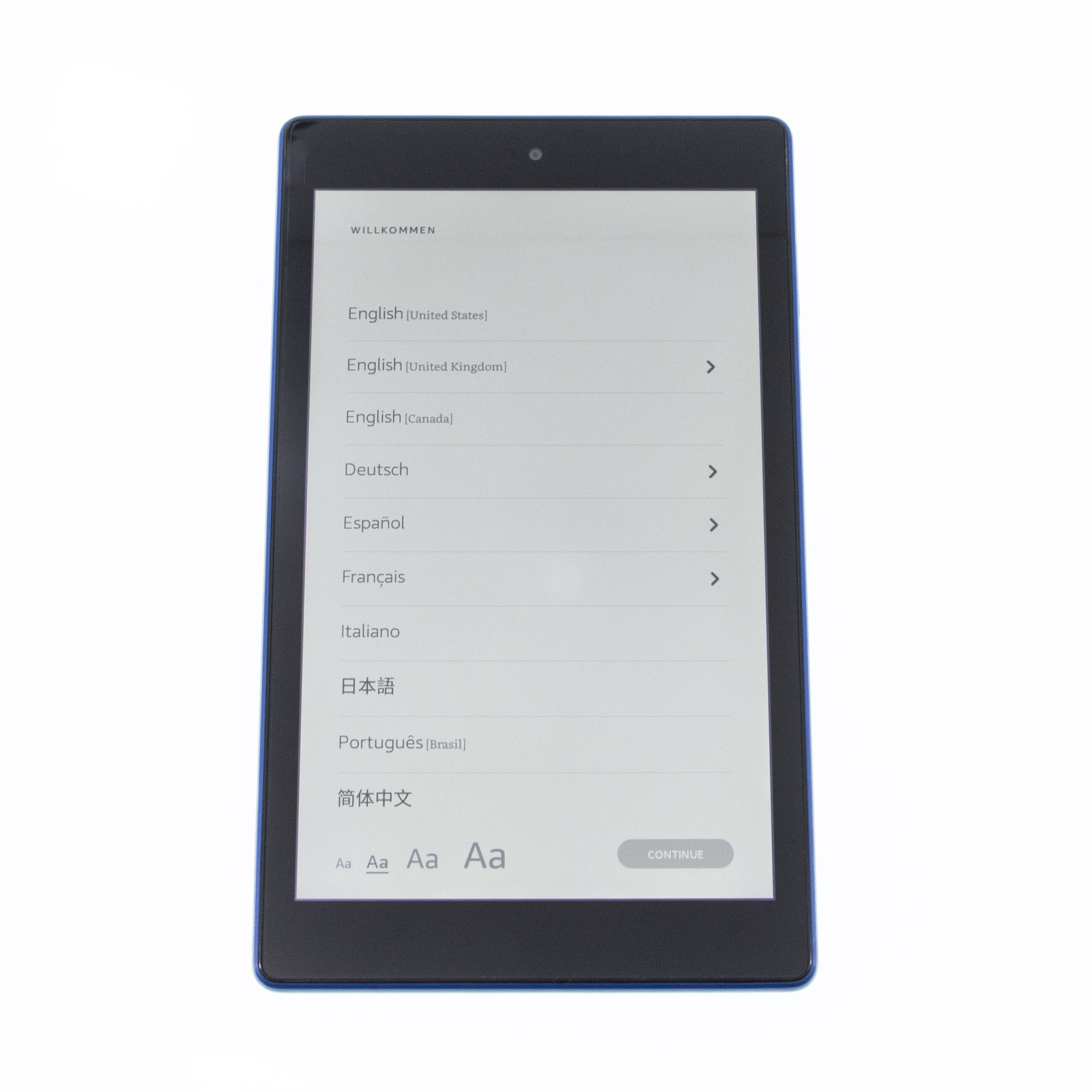 Amazon - Fire HD 8 - 8" Tablet - 16GB (8th Gen - 2018) - Marine Blue ...
