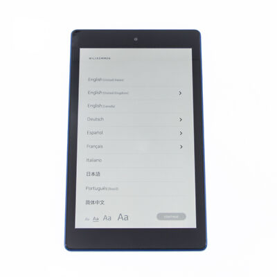 Amazon - Fire HD 8 - 8" Tablet - 16GB (8th Gen - 2018) - Marine Blue ...