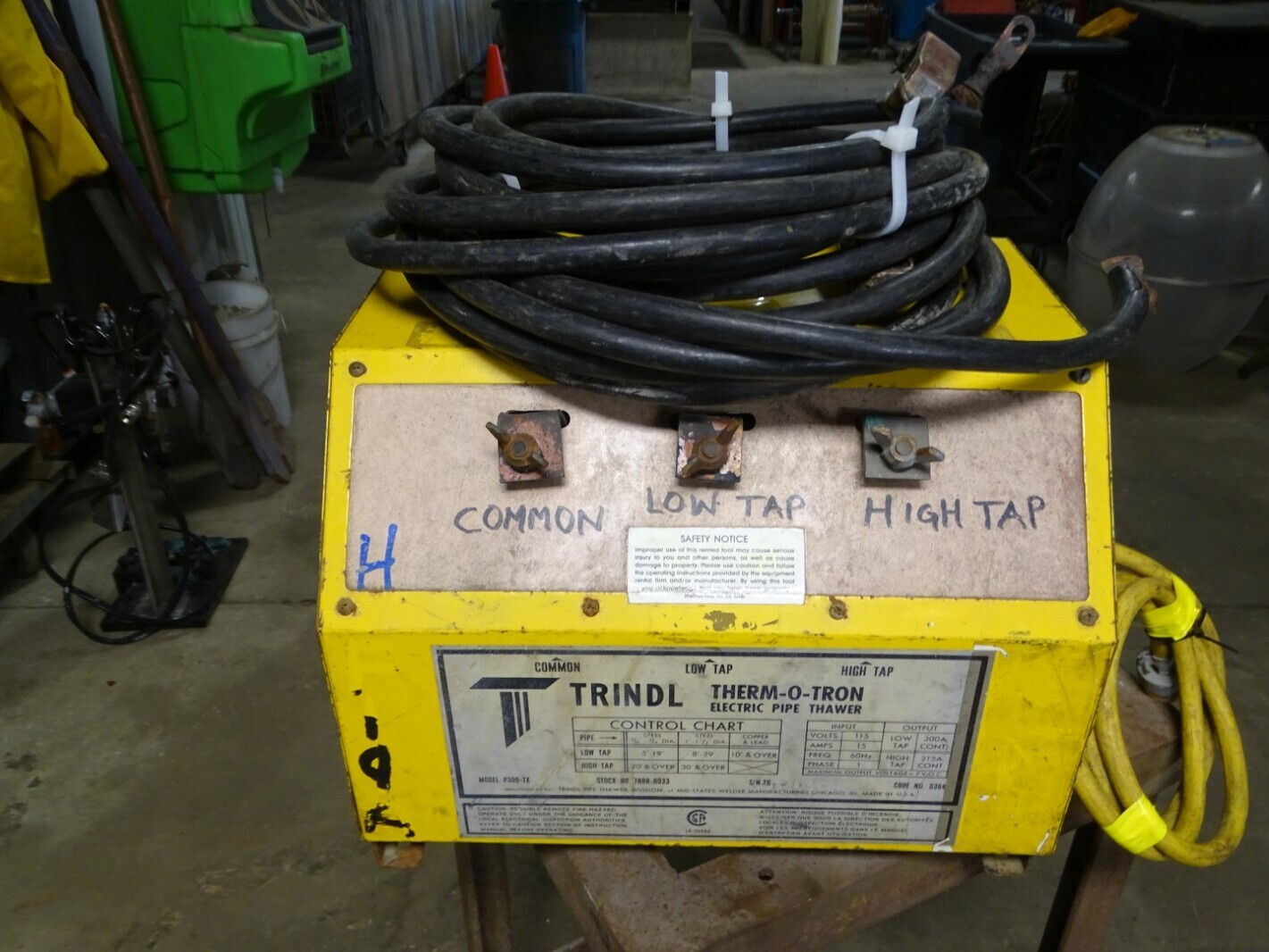 Trindl Therm-O-Tron Electric Pipe Thawer , P300-TX | eBay