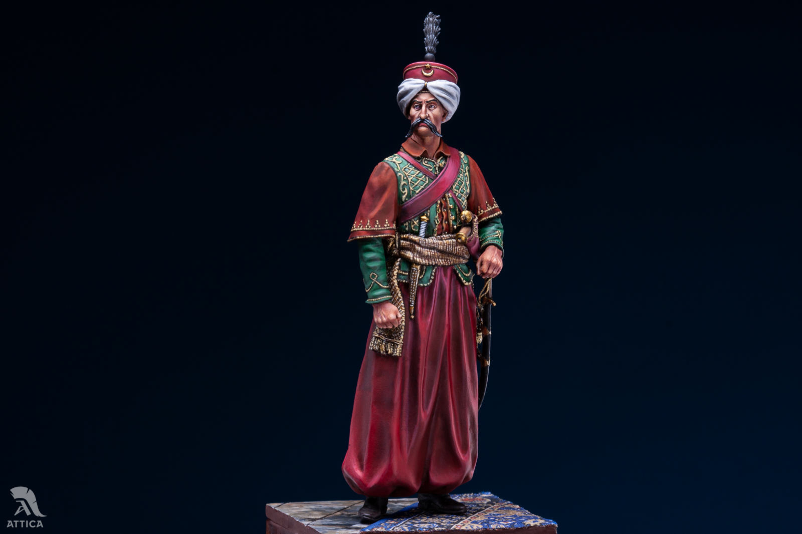 Mamluk Officer, 1805 90mm Painted Toy Soldier | Museum | eBay