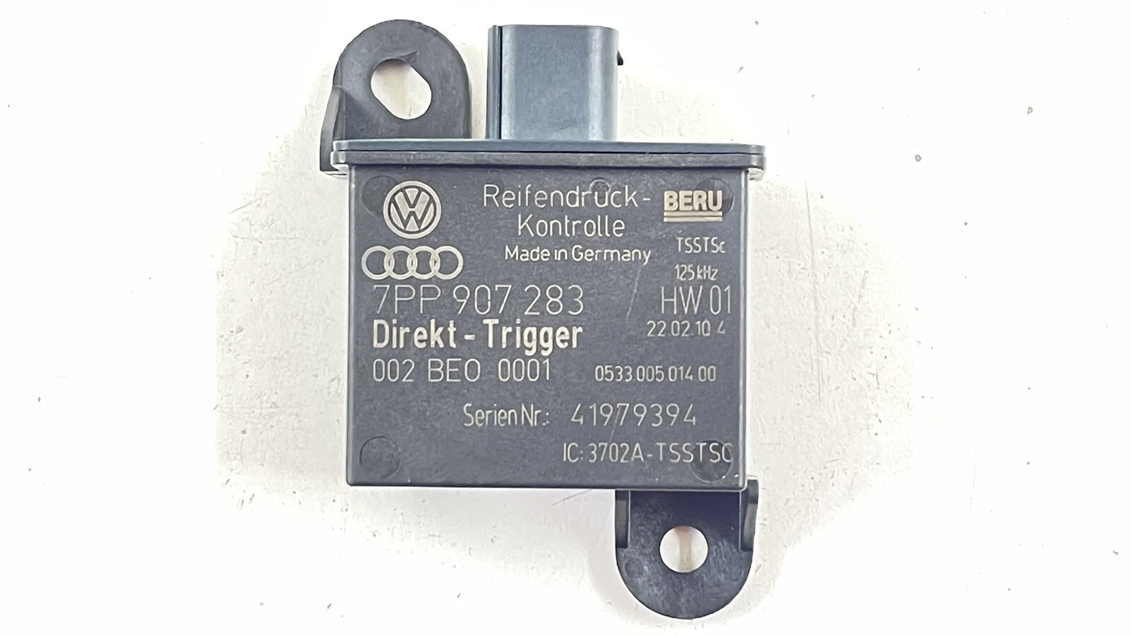 10-16 PORSCHE PANAMERA TPMS SENSOR TIRE PRESSURE MONITOR MODULE ...