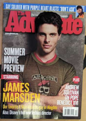 The Advocate Magazine - James Marsden - May 2005 - LGBT | eBay