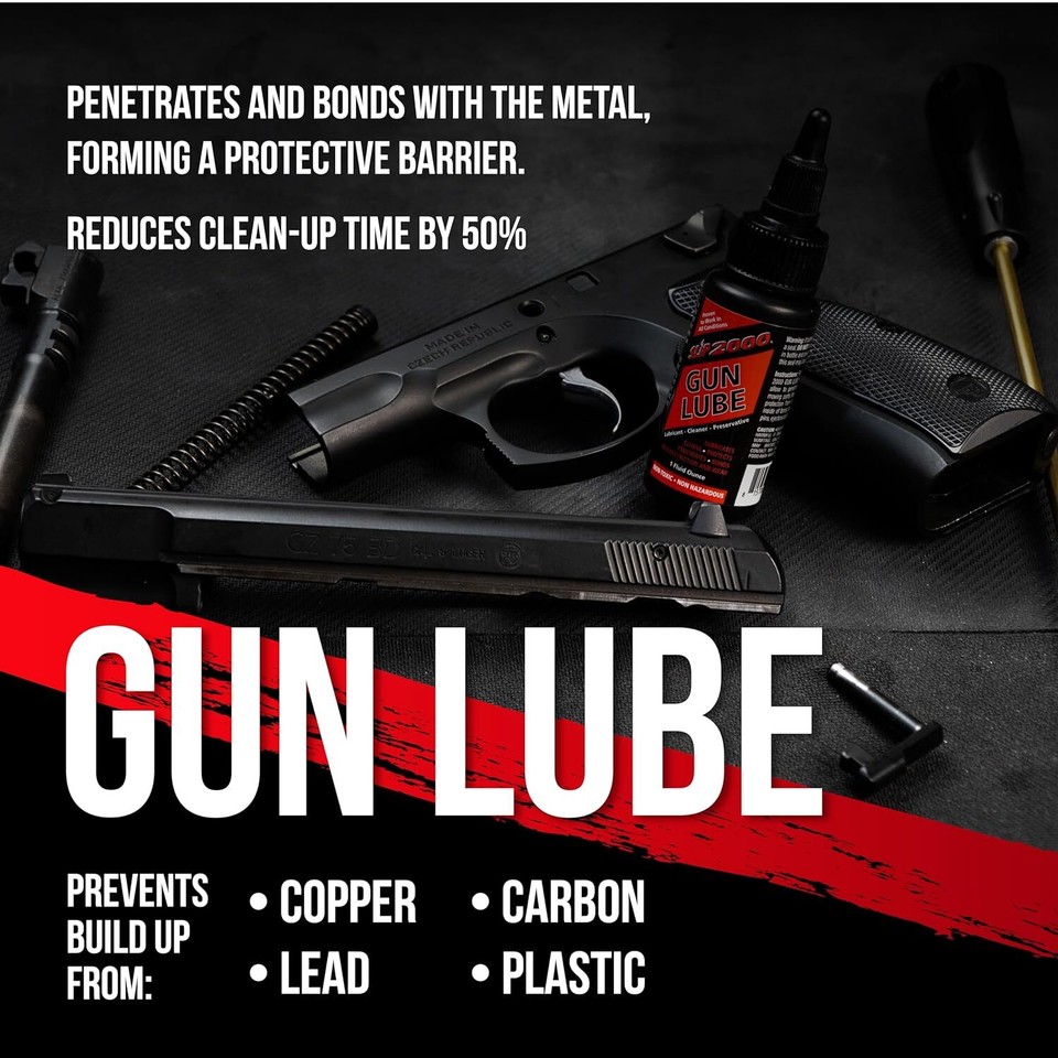 1 oz SLIP 2000 Gun Lube - Penetrating Gun Lubricant Lubricating CLP Gun ...