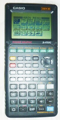 🌟Casio FX-9750G Graphing Calculator 32KG Memory vintage scientific ...