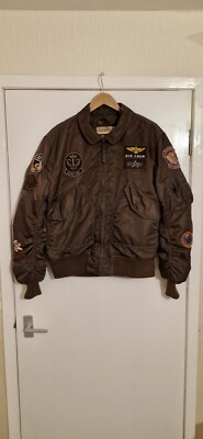 Alpha Industrial Bomber Jaket | eBay UK