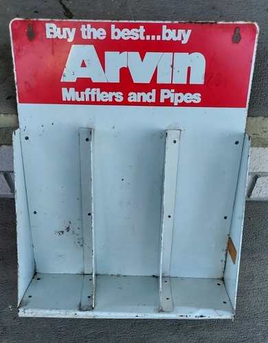 Vintage Arvin Muffler And Pipes Clamp Display Case | eBay