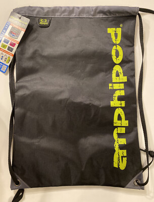 New Amphipod Racebag Backpack String Bag Carrier Running Walking Black ...