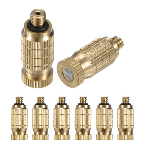 8-Pack Brass Misting Nozzles, 0.004"/0.1mm Misting System Parts [10/24 ...