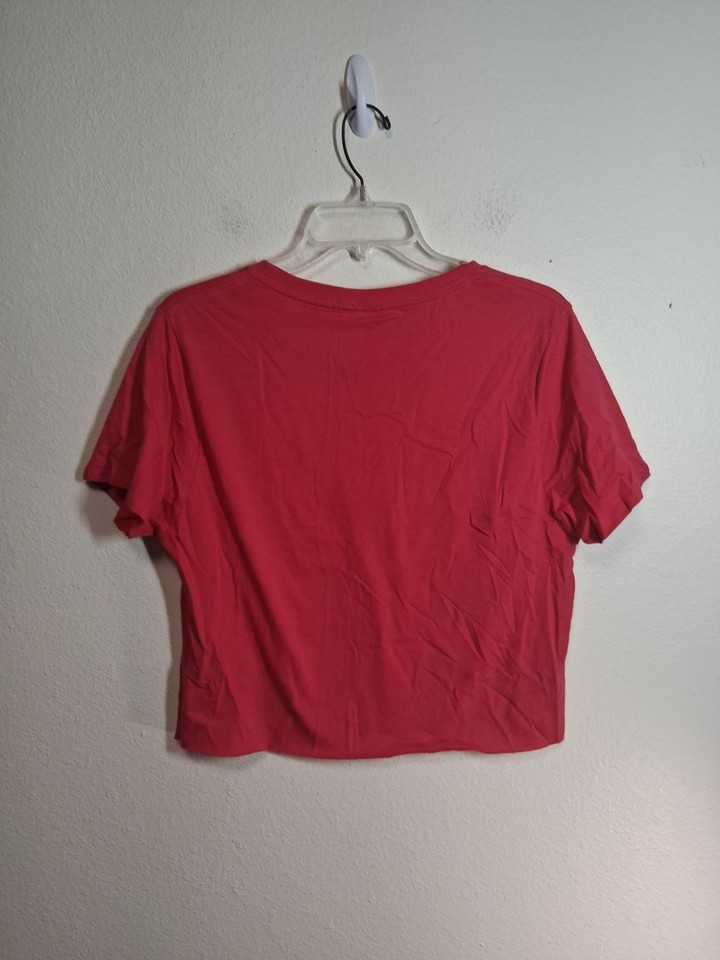 NWOT Hot Cowgirl Summer Crop T-Shirt Casual Size XL Pink | eBay