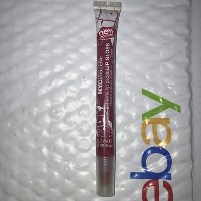 NYC New York Color Extreme Lip Glider Lip Gloss 520U PLAZA PUNCH sealed ...