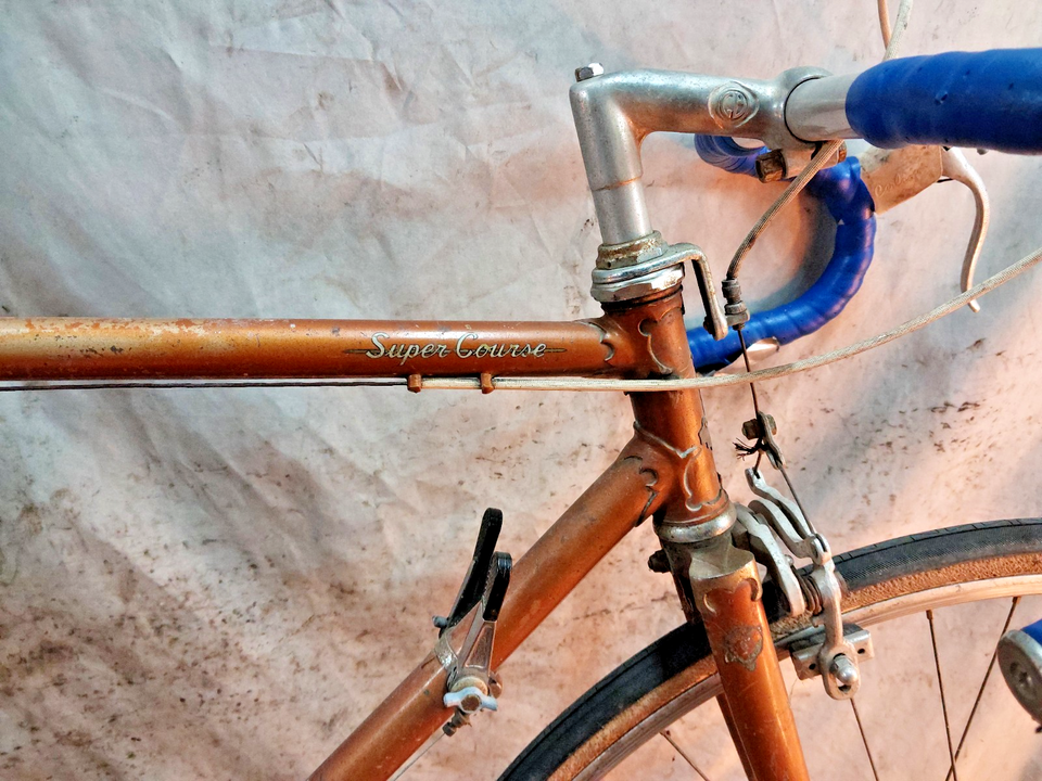 1972 Raleigh Super Course Road Bike 55cm Medium 531 Reynolds Chromoly ...