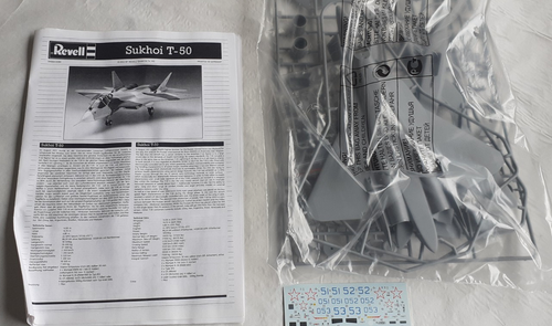 REVELL 04664 1/72 Sukhoi T-50 -Bag Sealed no box | eBay UK
