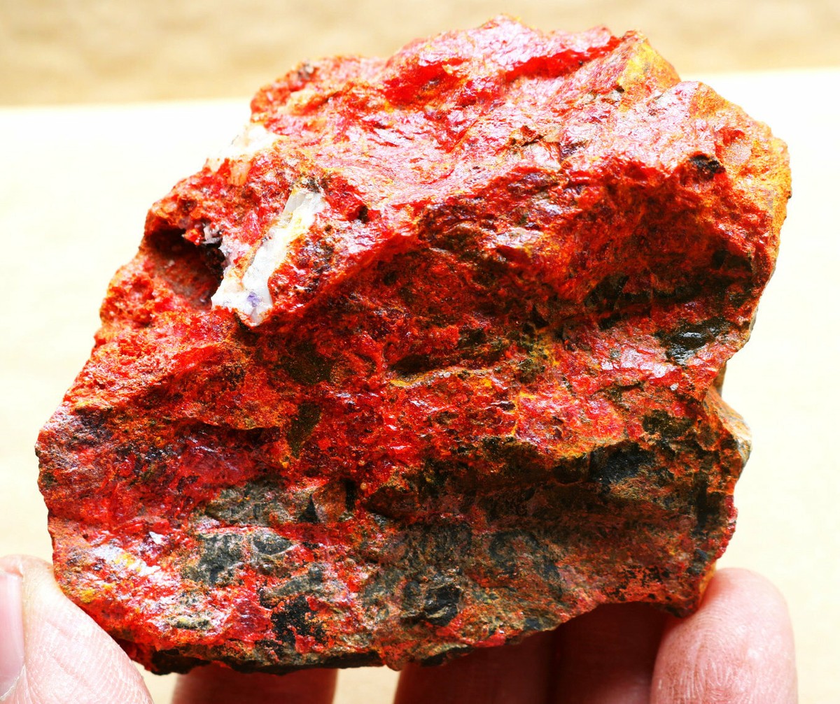 Realgar Mineral Orpiment/realgar – Crystal And Fossils