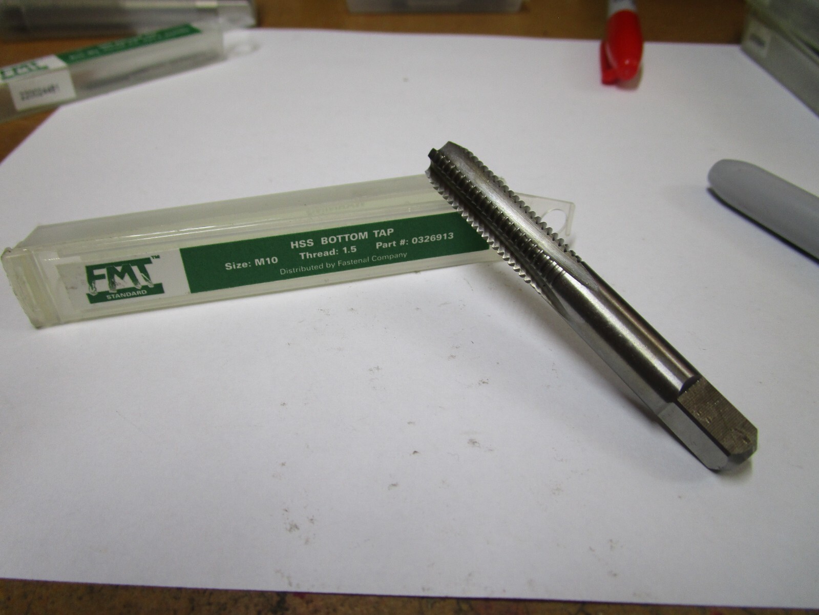 M10 1.5 HSS 4 Flute Bright D6 Bottoming Hand Tap | eBay