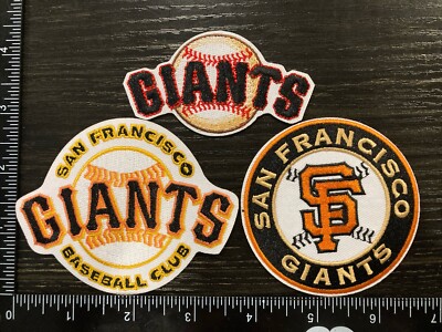 SAN FRANCISCO GIANTS LOT SET OF 3 MLB BASEBALL IRON ON PATCHES | eBay
