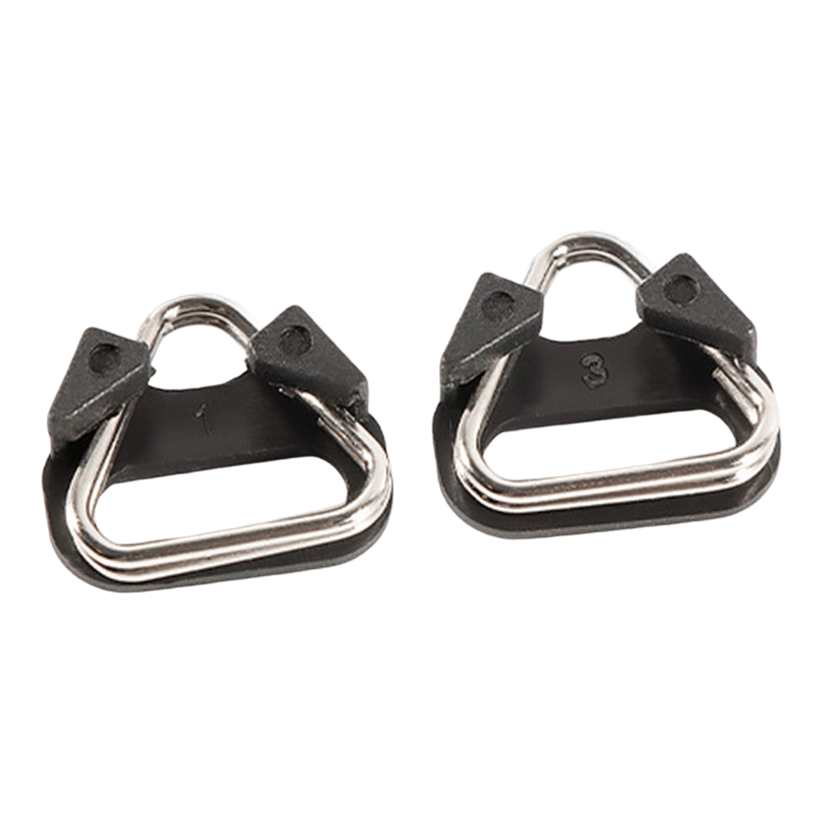 2pcs Metal Triangle Rings Split Camera Strap Hook Replacement Part ...