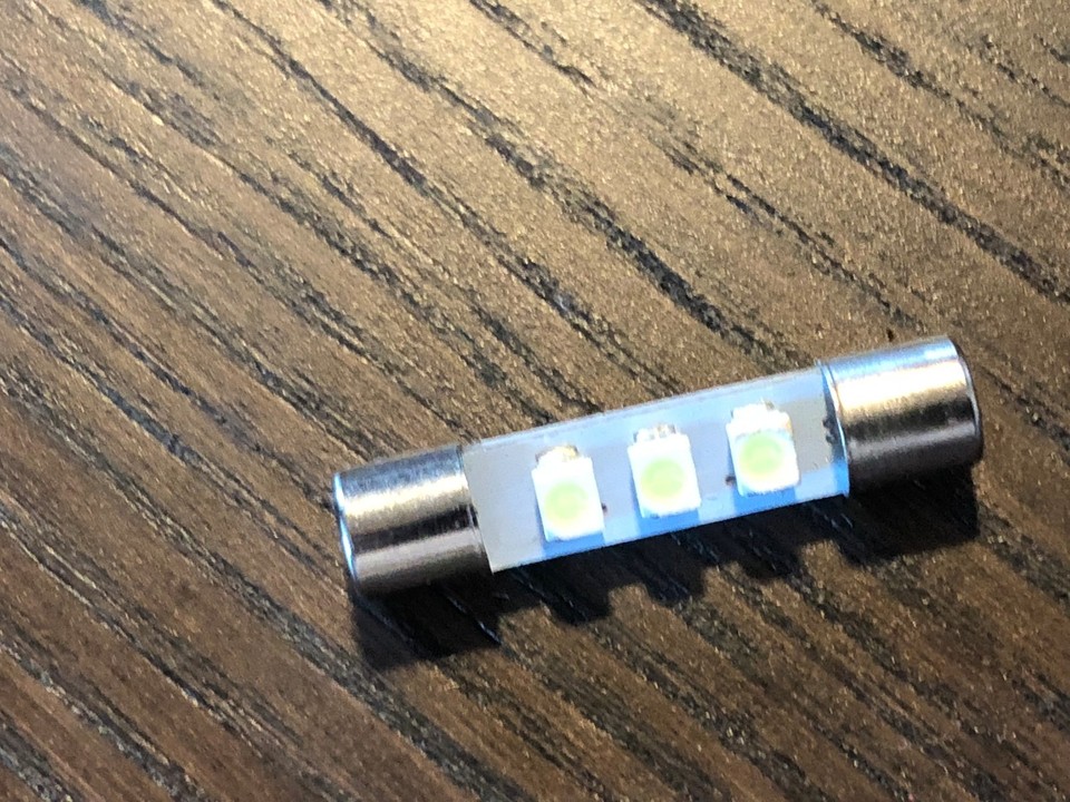 10 New Cool Blue 8V Fuse Lamp LED Light Bulbs for Marantz Sansui ...