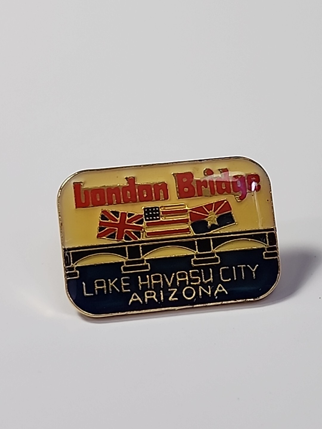 London Bridge Travel Souvenir Lapel Pin Lake Havasu City Arizona #2 | eBay