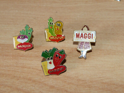 LOT DE 4 PINS "MAGGI" SOUPES ET SPECIALITES / TB ÉTAT | eBay