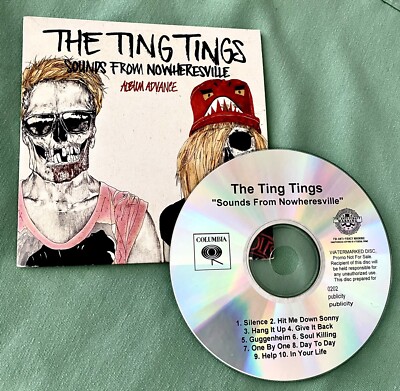 The Ting Tings ** PROMO CD ** Sounds from Nowheresville | eBay