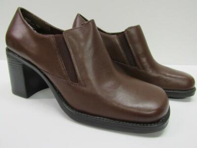White Mountain A25207 Jive Leather Shoes Ankle Booties Brown Tan Womens ...