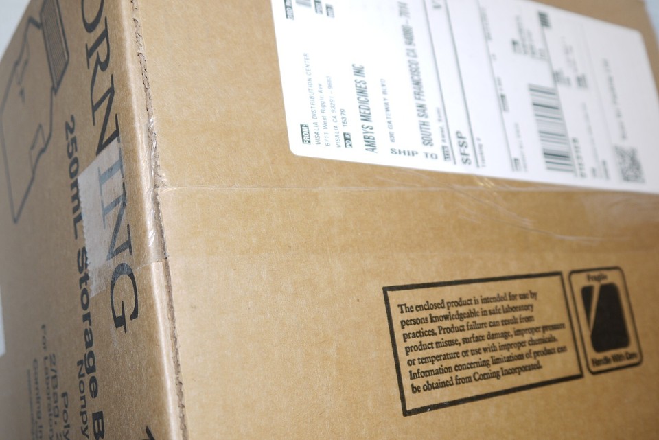 Corning 430281 Storage Bottle 250mL Nonpyrogenic Sterile Polystyrene 24 ...