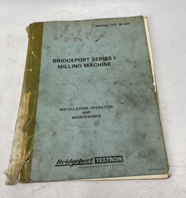 Motors - Bridgeport Milling Machine