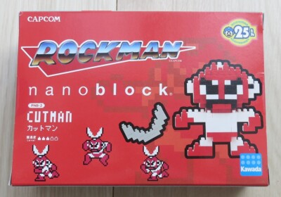 Nanoblock Cut Man Mega Man PNB-2 25th Anniversary / Capcom Japan New F ...