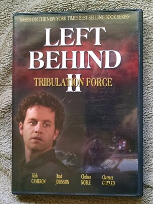 Left Behind II Tribulation Force DVD VG+ Kirk Cameron Chelsea Noble | eBay