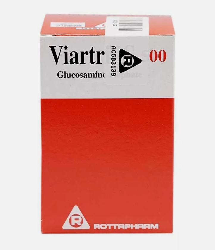 1 X Viartril-S Glucosamine 500Mg , Knee & Joint Pain Supplement 90 ...