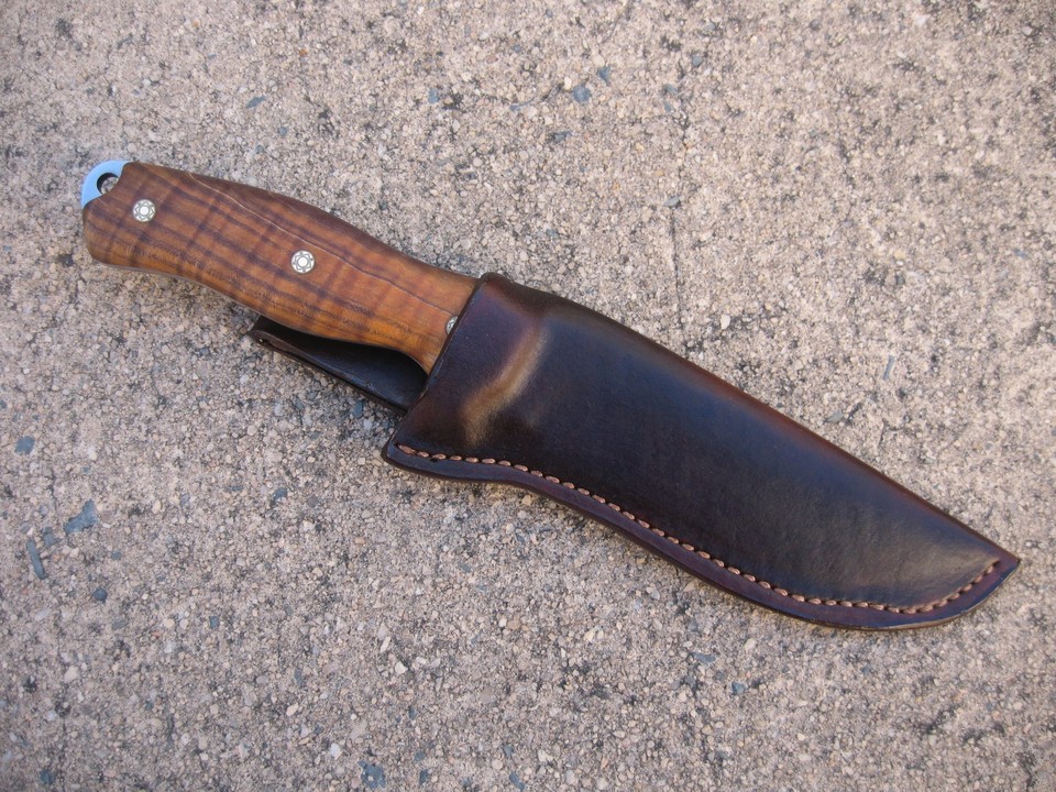 Swamp Rat Knife Works INFIDU Custom Molded Leather Knife Sheath BROWN ...