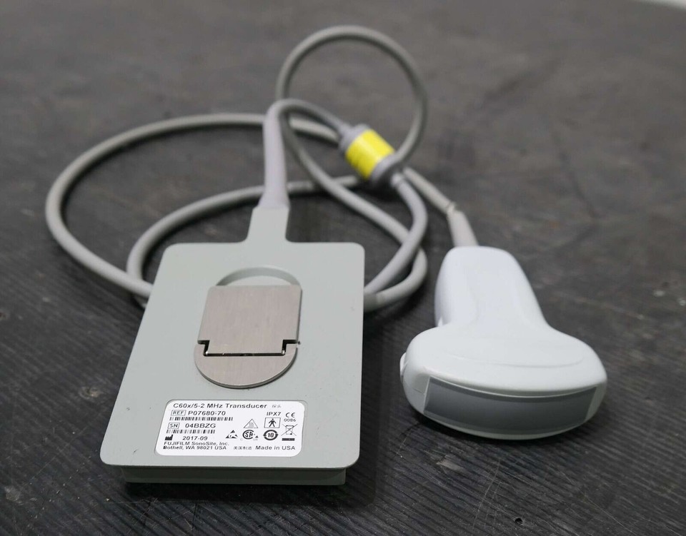 Sonosite Fujifilm C60x/5-2 MHz Ultrasound Transducer P07680-70 | eBay