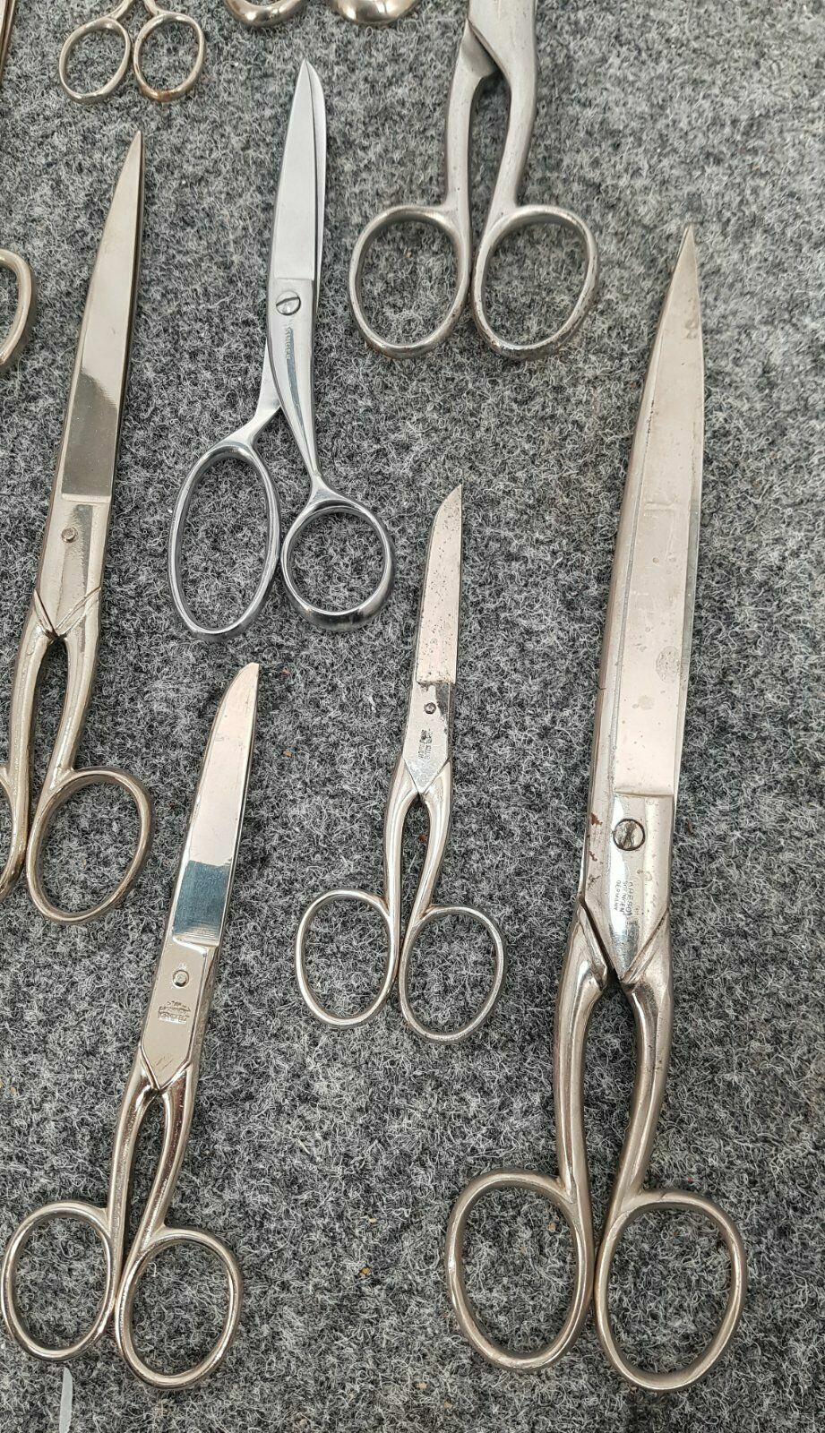 KONVOLUT SELTENER SCHEREN VON SINGER ÜBER GRAH BIS KRESO SOLINGEN ...