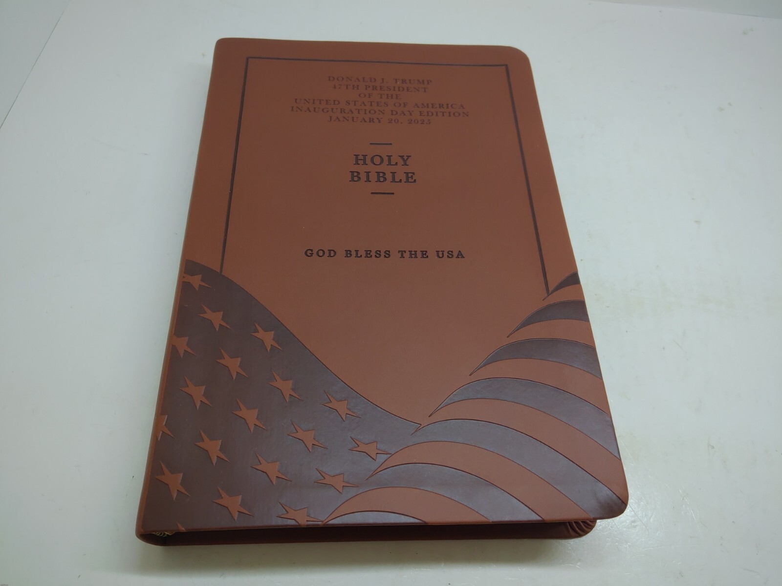 God Bless The USA Bible President Donald Trump - Inauguration Day ...