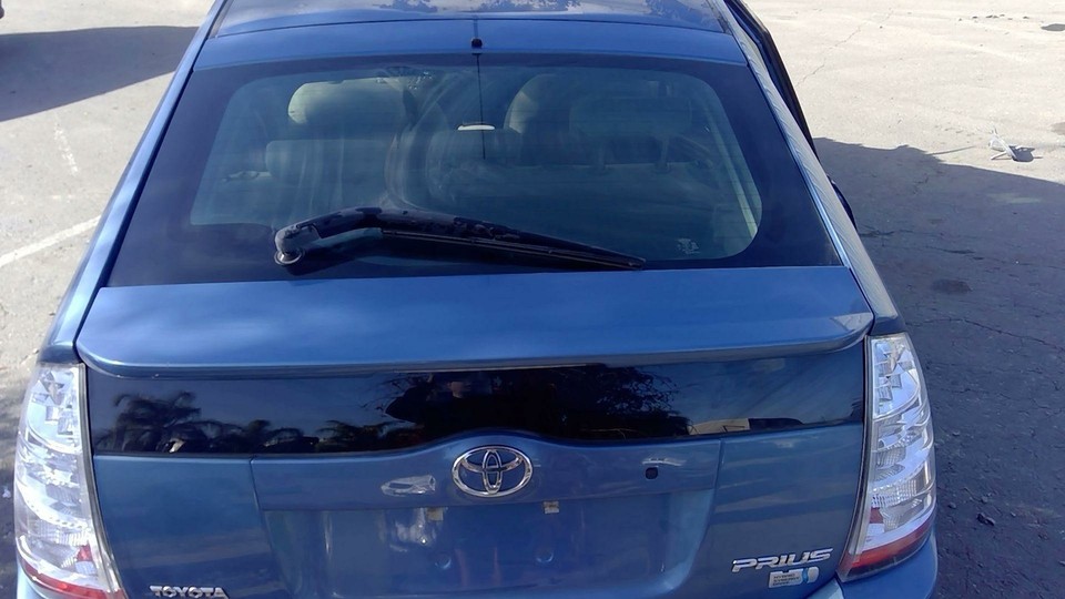 04 05 06 07 08 09 TOYOTA PRIUS Trunk/Decklid/Hatch/Tailgate Blue Paint ...