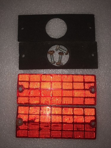 Used/Cracked Cub Cadet Fender Reflectors and Hardware | eBay